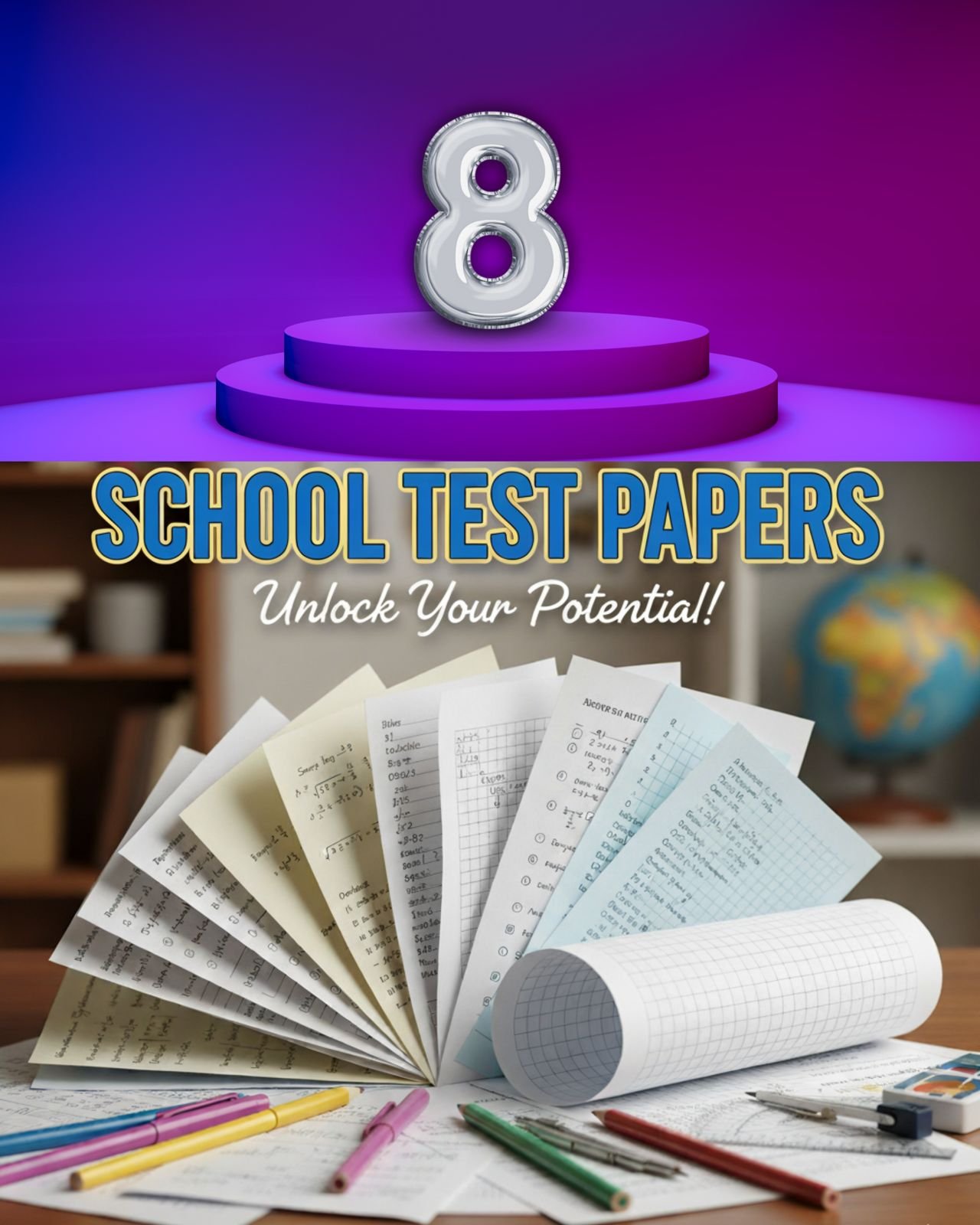 Test Papers Class 8 - Aspirations Institute